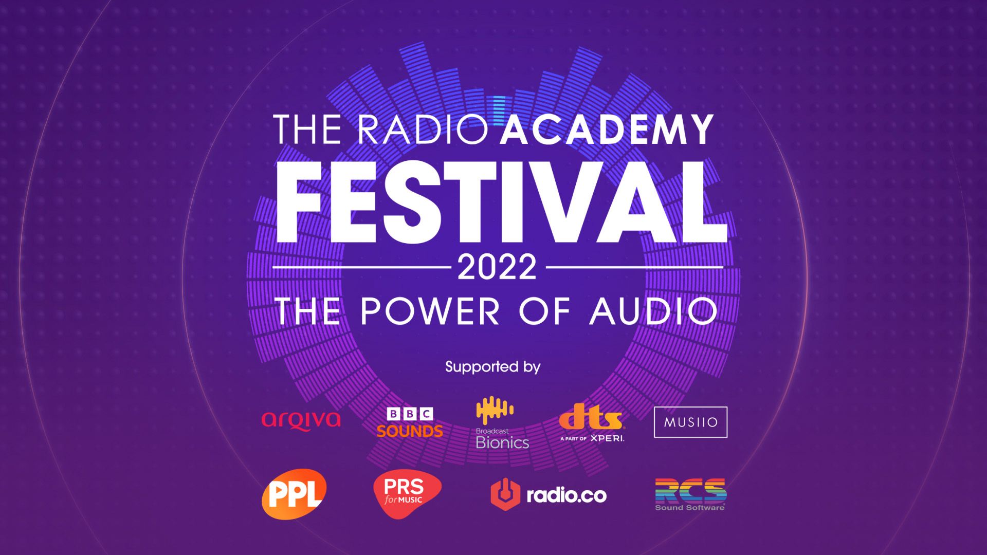 RCP London Events set to host Radio Academy Festival 2022